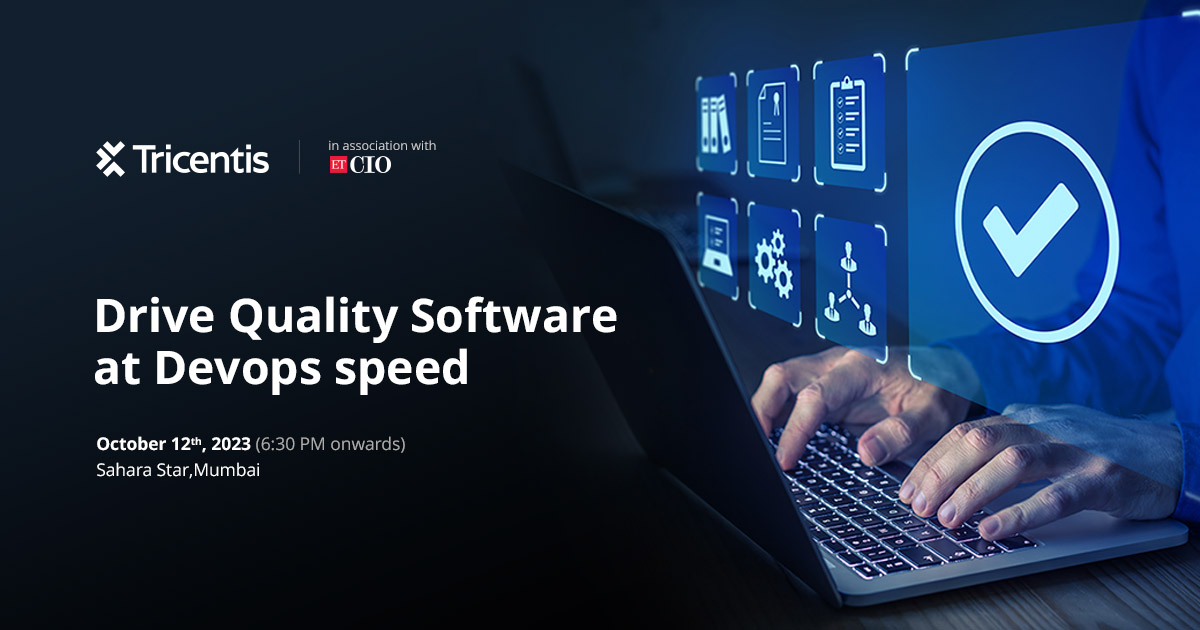 Tricentis Drive Quality Software at Devops | ET CIO
