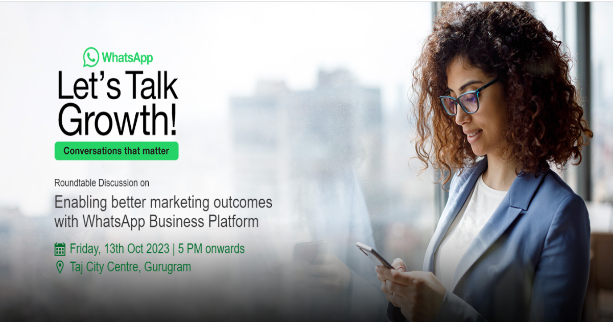 Enabling better marketing outcomes with WhatsApp Business Platform | ET ...