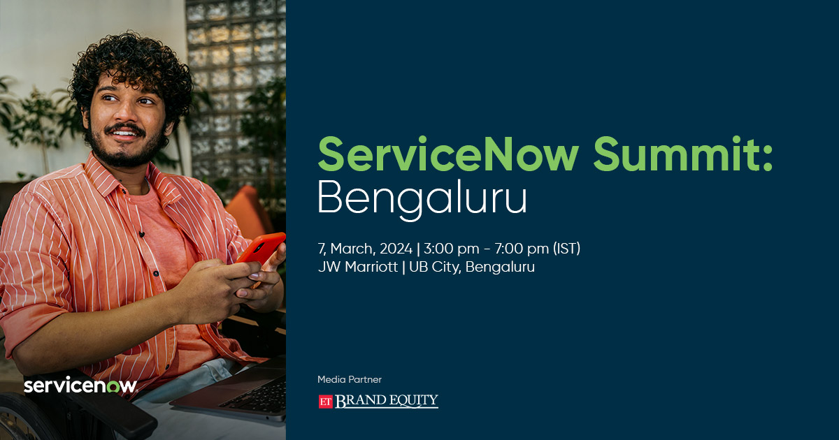 ET BE ServiceNow Summit | ET BrandEquity