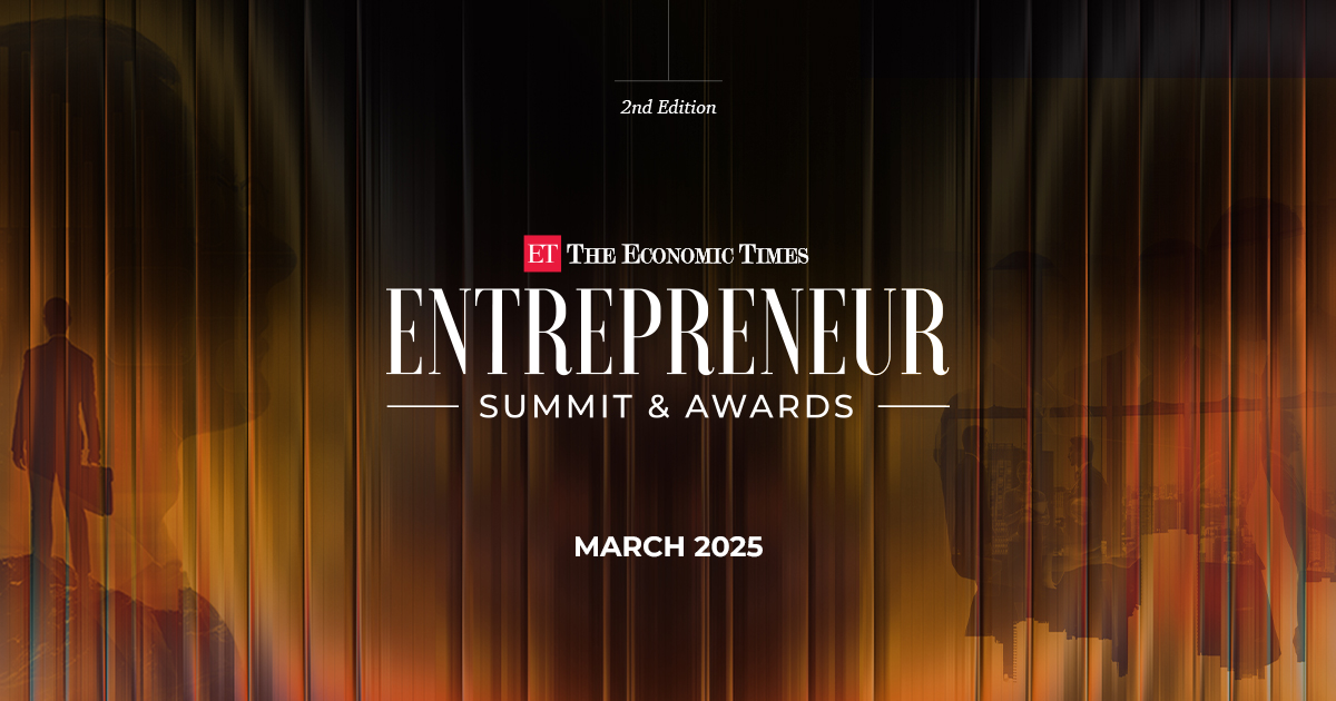 Entrepreneur Awards | Start-up Awards | The Economic Times B2B | The Economic Times B2B