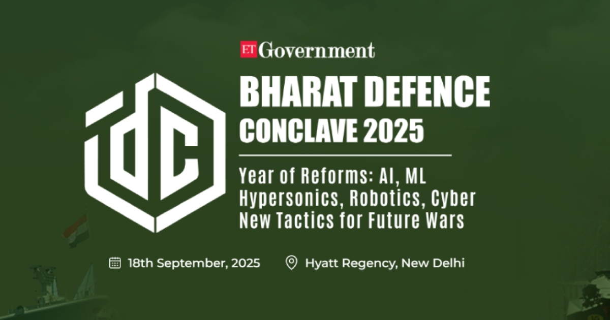 Bharat Defence Conclave 2025 | ET Government